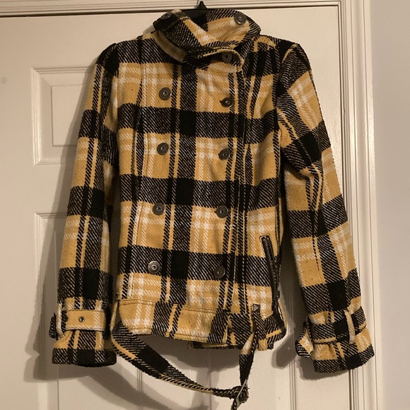 BB Dakota | Jackets & Coats | Bb Dakota Buffalo Plaid Wool Jacket ...